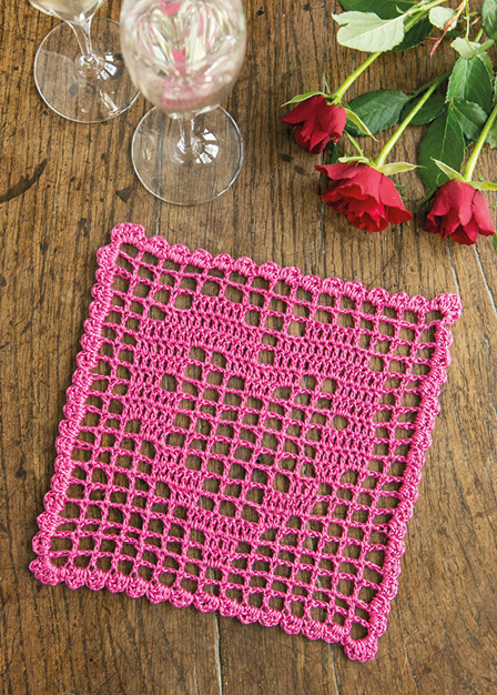 Filet Heart to Crochet